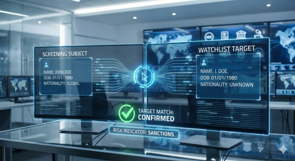 Screening Target Match in AML/CFT Compliance